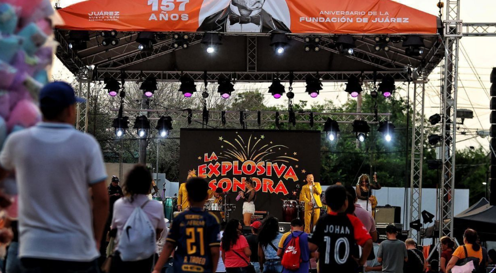 Juárez cierra festejos por su 157 aniversario - Orgullo Nuevo León